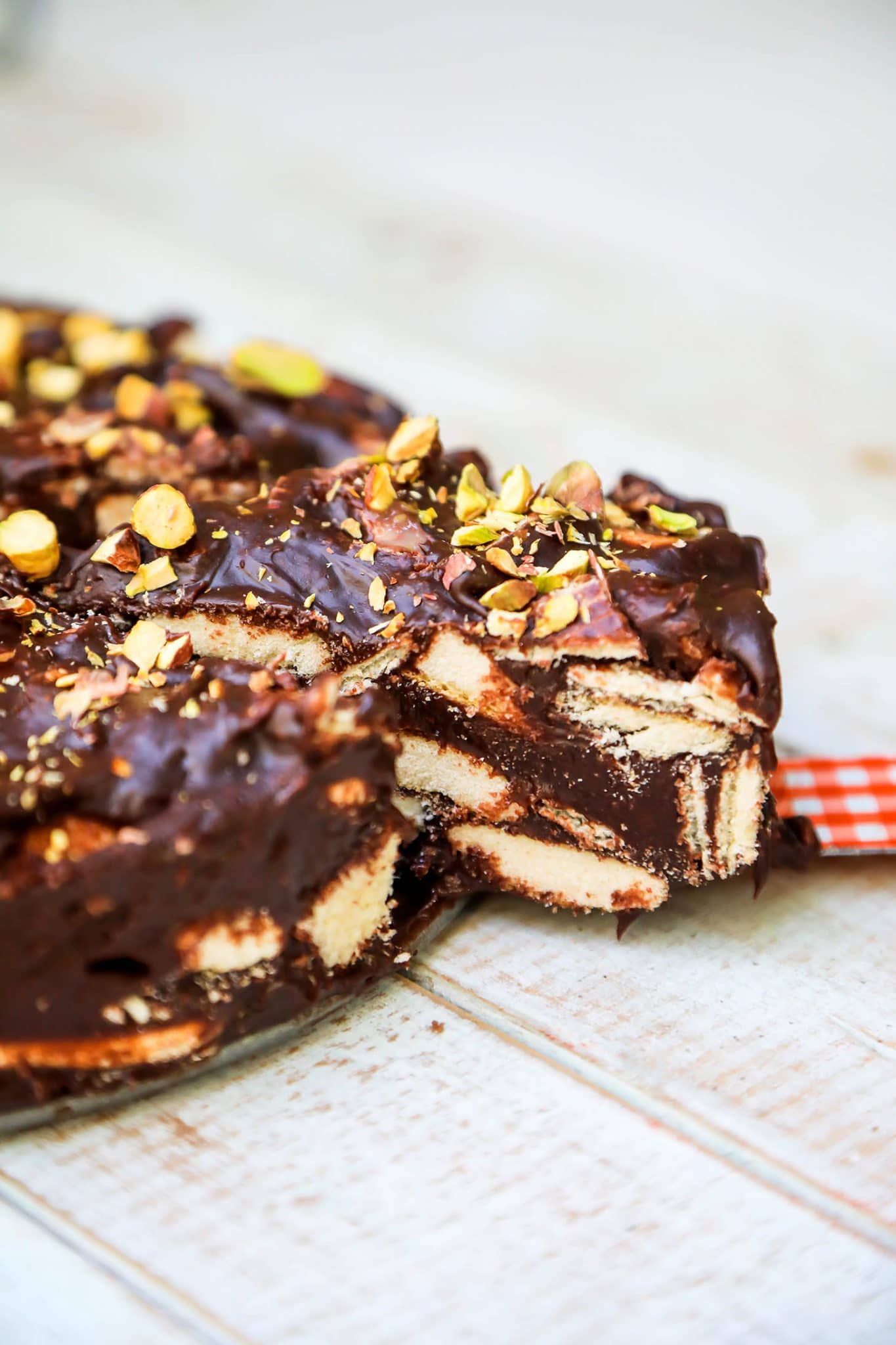 Chocolate Lazy Cake (No-Bake) - Chef Tariq | Food Blog